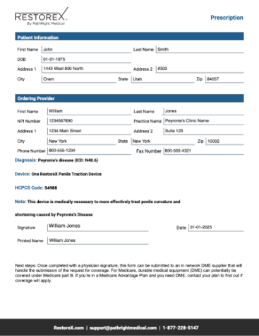 Insurance Coverage | RestoreX by Pathright Medical